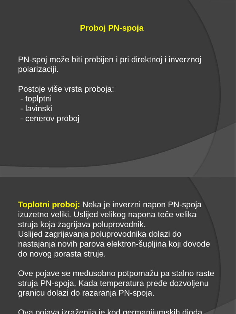 Proboj PN Spoja | PDF
