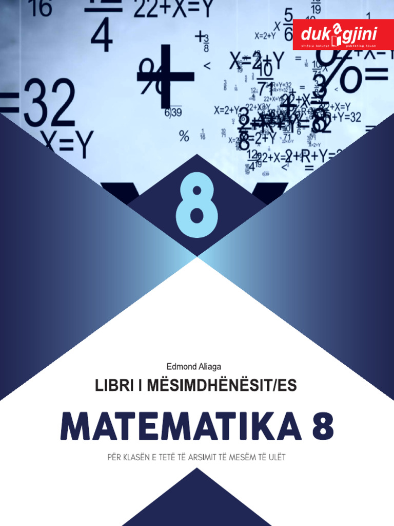 Matematika 8 Libri I Mesimdhenesit | PDF