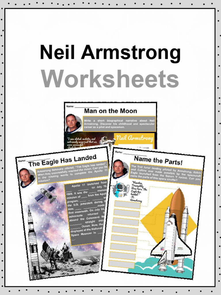 Sample Neil Armstrong Worksheets 1 | PDF