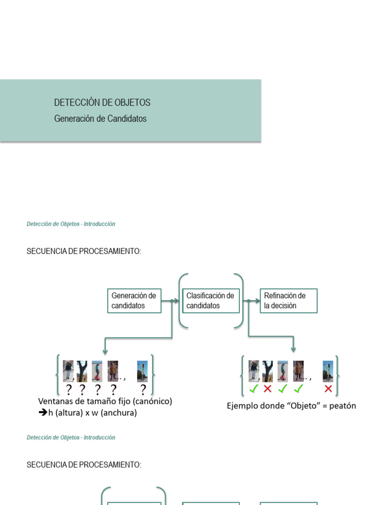 8.0.-SBC-VxC Generación Candidatos Ventana Deslizante-Piramide | PDF