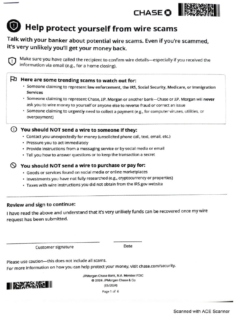 Receipt - 2024-09-06 - 15-46-33 - Chase Wire 3 | PDF