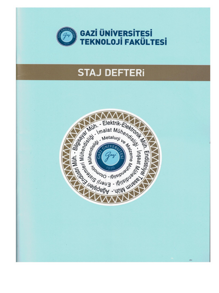 Staj Defteri | PDF