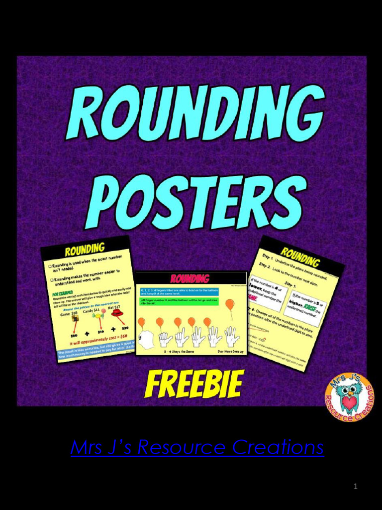 Rounding Posters | PDF