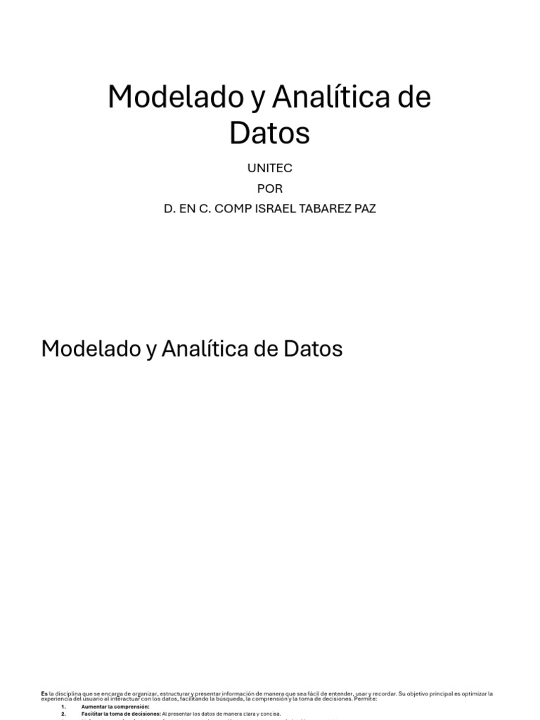 Modelado y Estructura de Datos - U4 | PDF