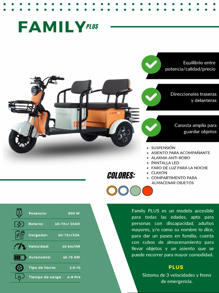 Ficha Tecnica Family Plus | PDF