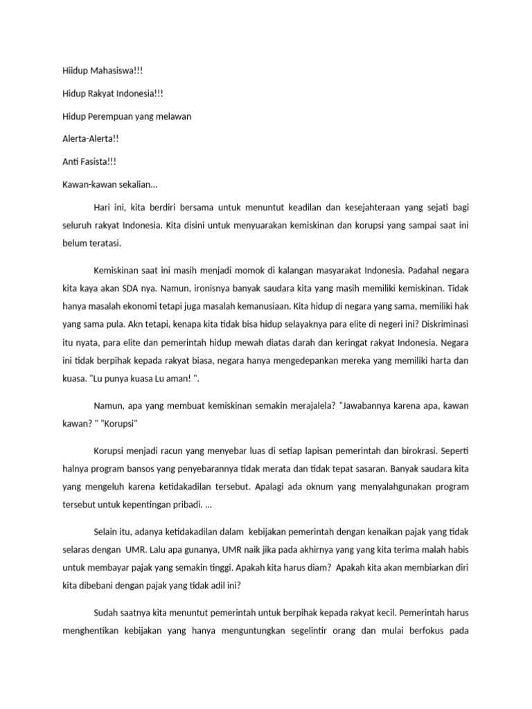 Orasi-WPS Office | PDF