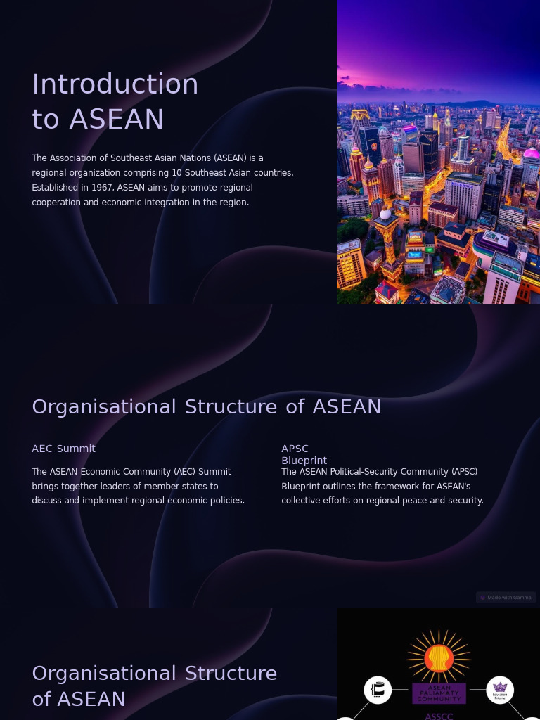 Introduction To ASEAN | PDF