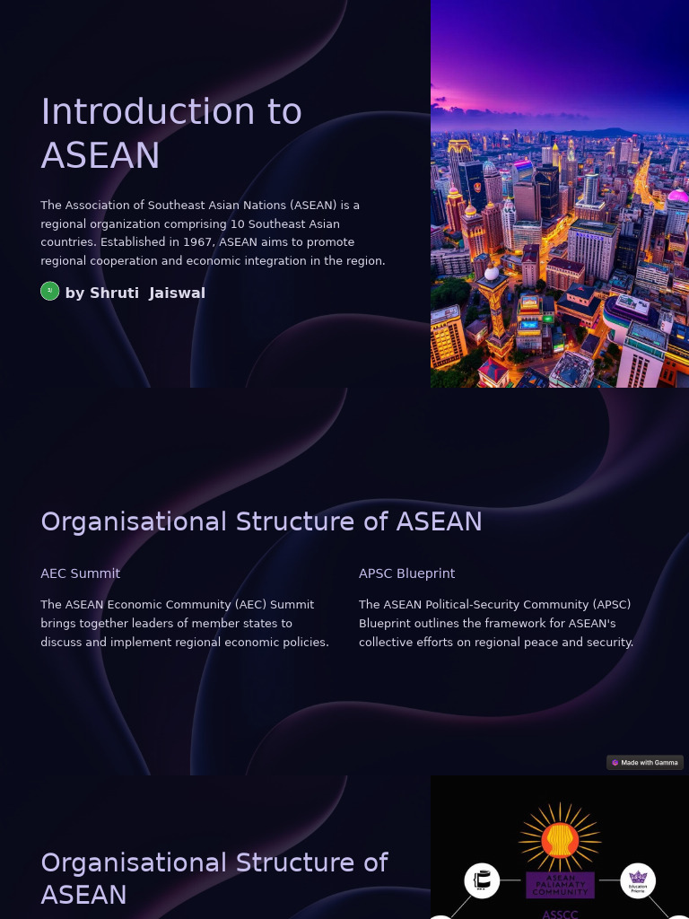 Introduction To ASEAN | PDF