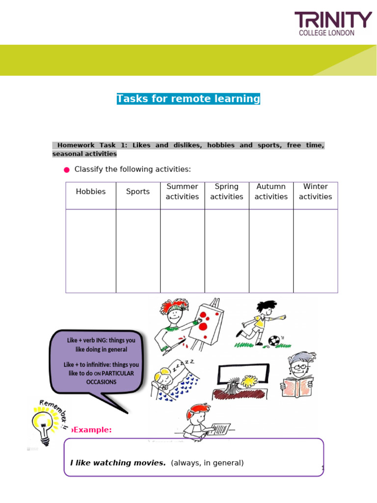Juan-REMOTE TASKS - ELEMENTARY STAGE - Grade 4 | PDF