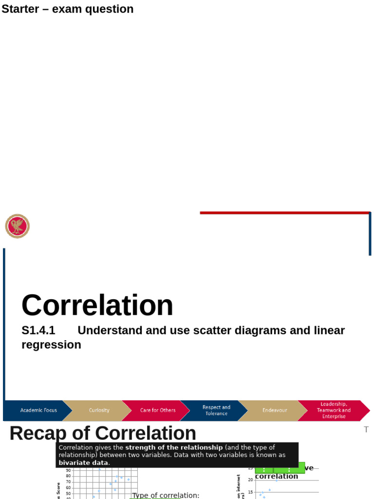 1. 12 Correlation | PDF