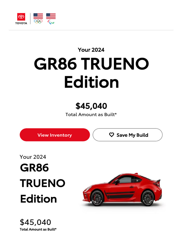 Toyota gr86 | PDF
