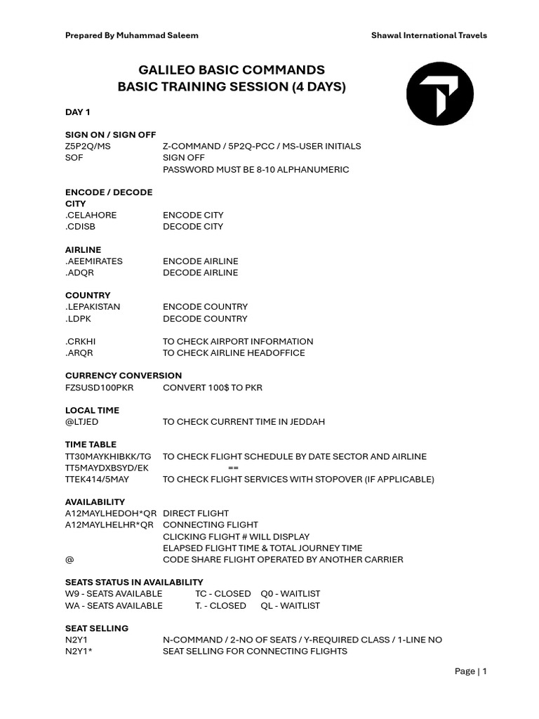 GAL BASIC NOTES | PDF