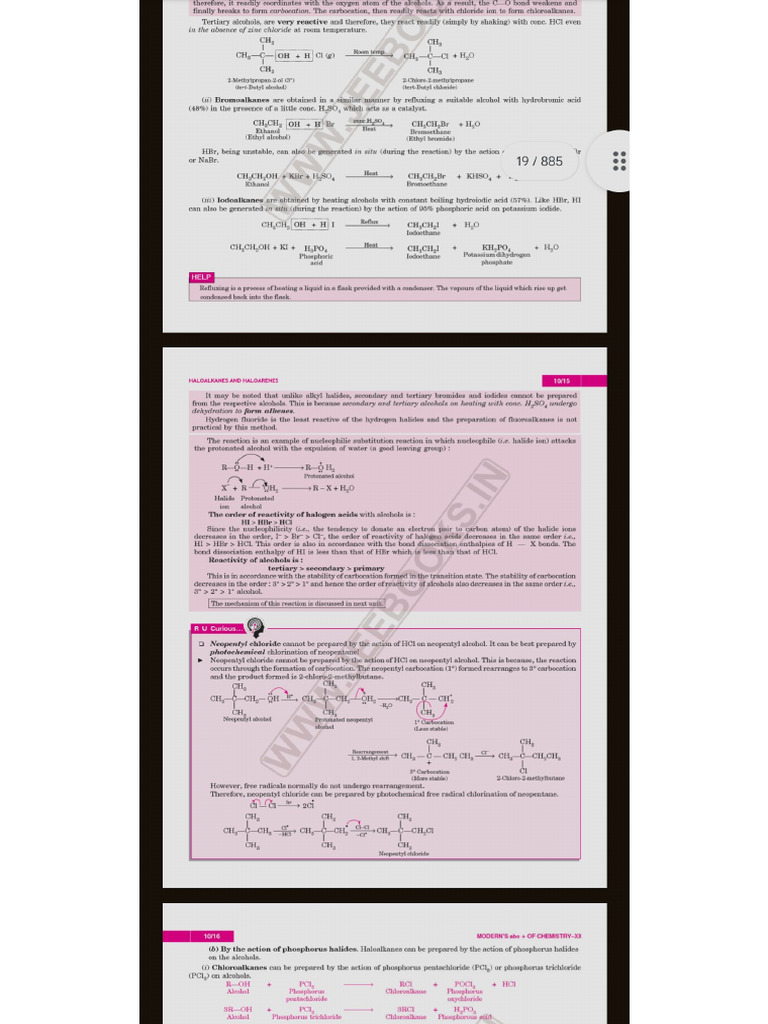 mechanisms class 12 halo | PDF