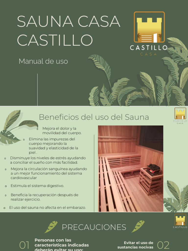 CC Manual Sauna | PDF