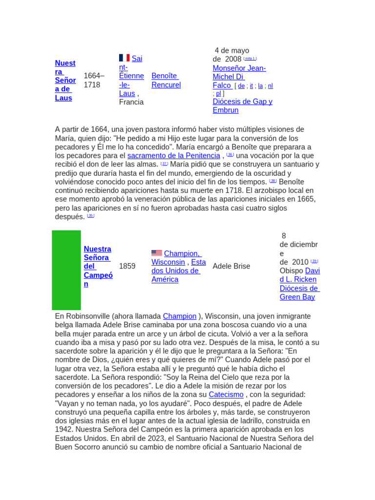 Nuestra Señora de Laus | PDF