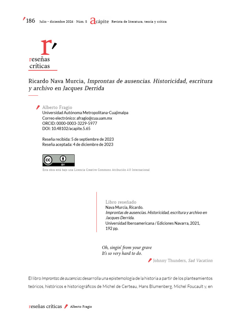 ACAPITE NUM 5 Criticas Improntas | PDF