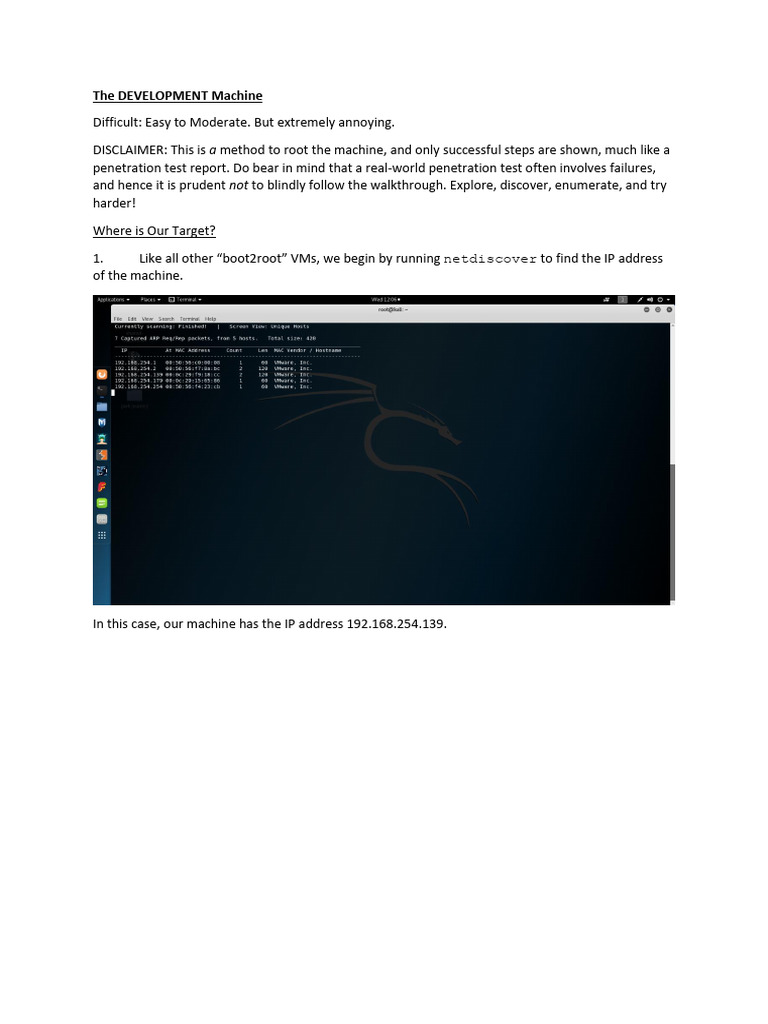 Devt Walkthrough | PDF