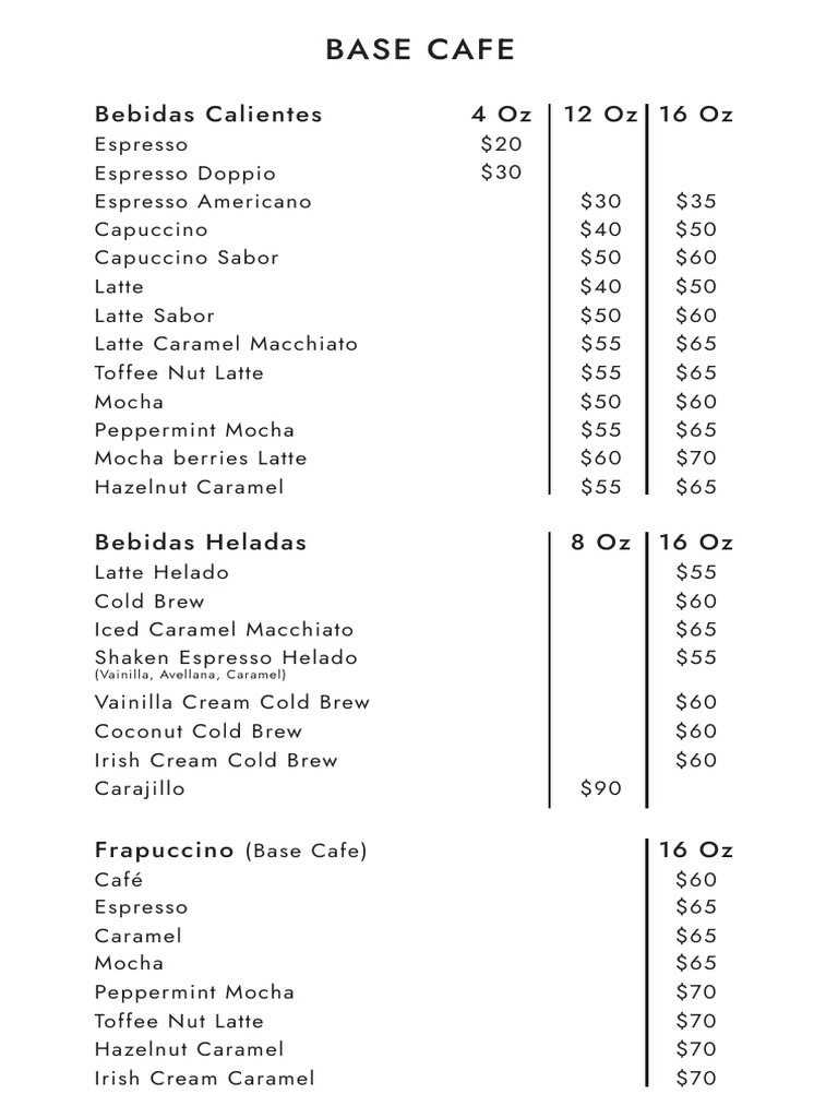 Menu MF | PDF