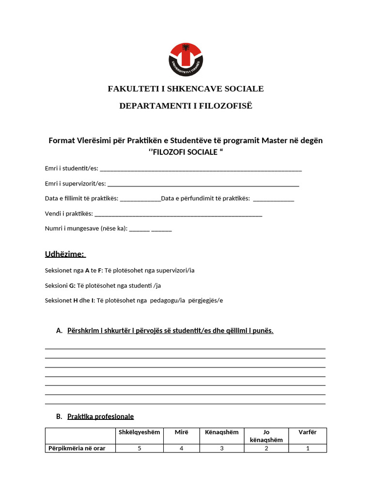 Format Vleresimi | PDF