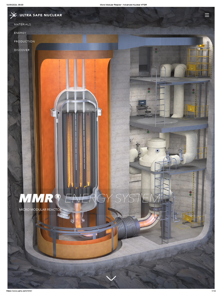 Micro Modular Reactor - Advanced Nuclear HTGR | PDF
