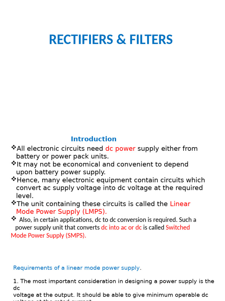 2 Rectifiers | PDF
