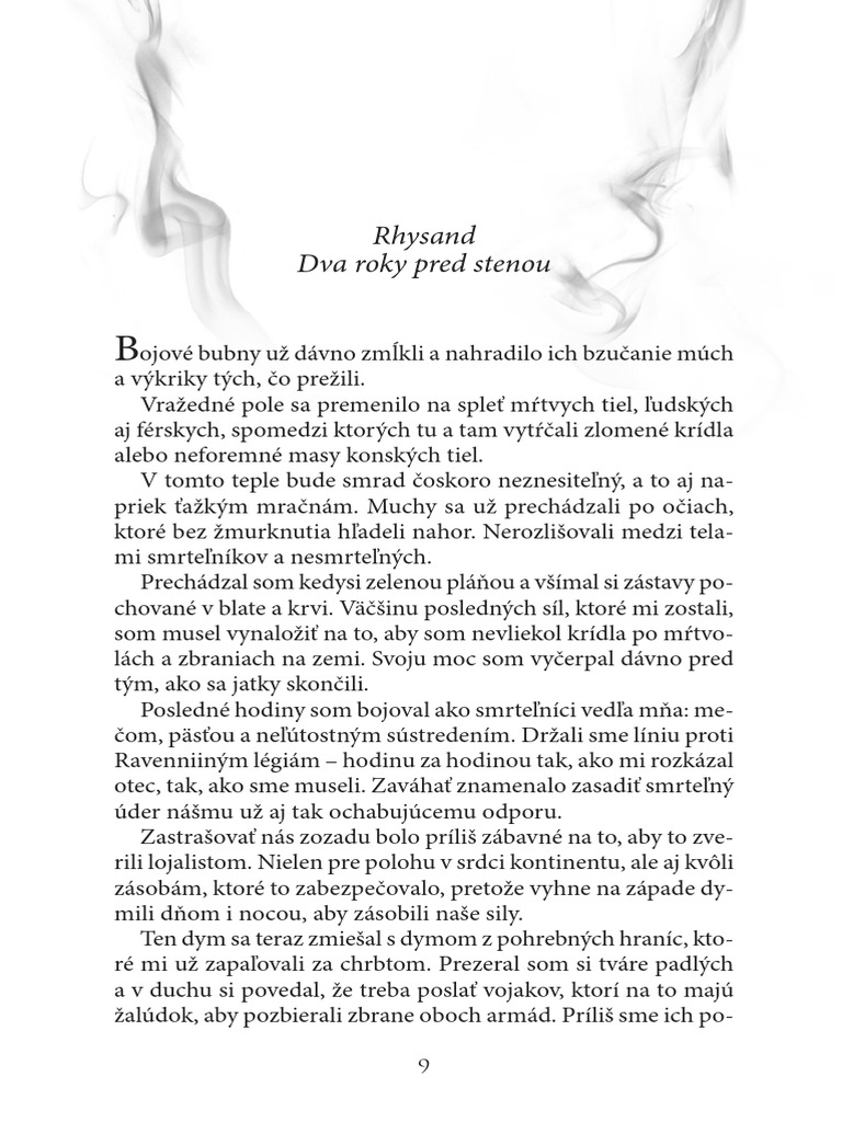 Na Dvore Z Krídel A Zmaru (Na Dvore Z Tŕňov A Ruží 3) - Ukážka | PDF