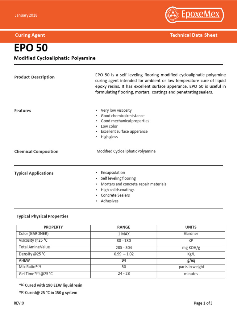 TDS Epo 50 | PDF