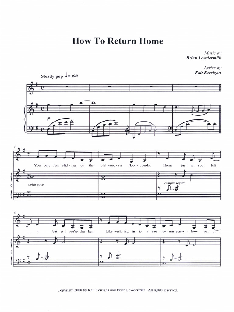 How To Return Home | PDF