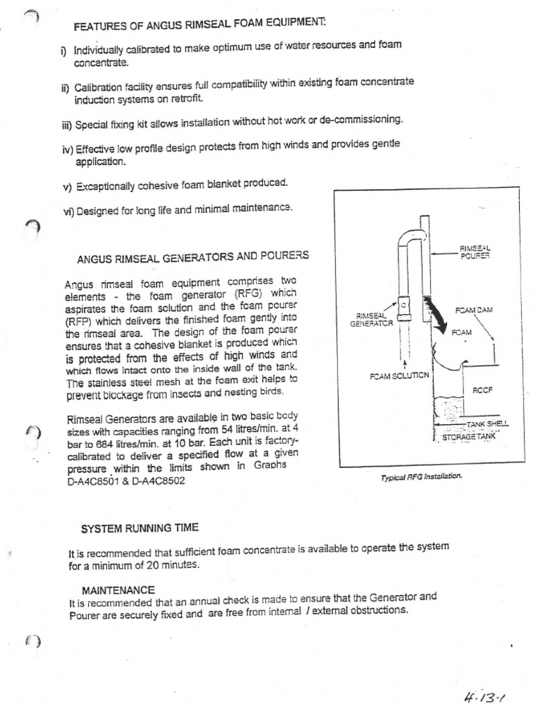 Foam Pourers Spec | PDF