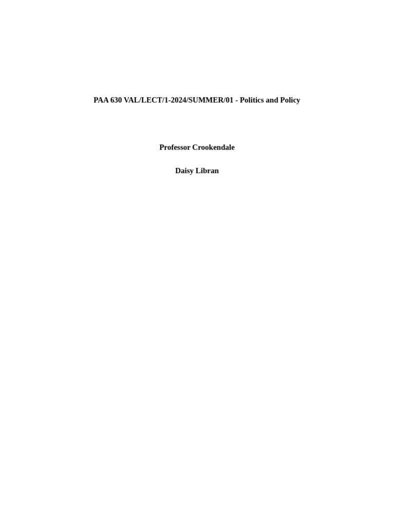 Revised Professor Crookendale Views On Capitalism Paper | PDF