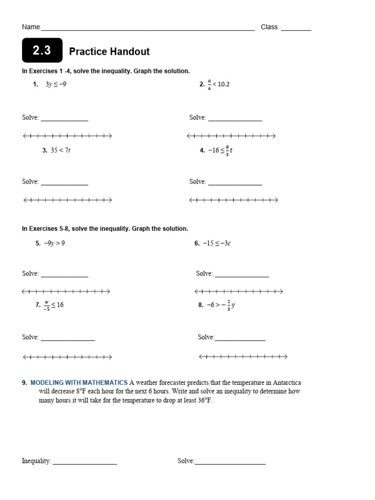 2 3+practice+handout | PDF