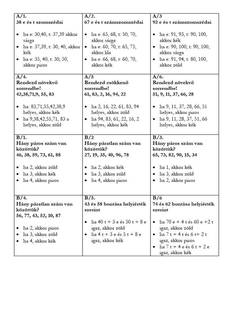 Pixeles Feladatok | PDF
