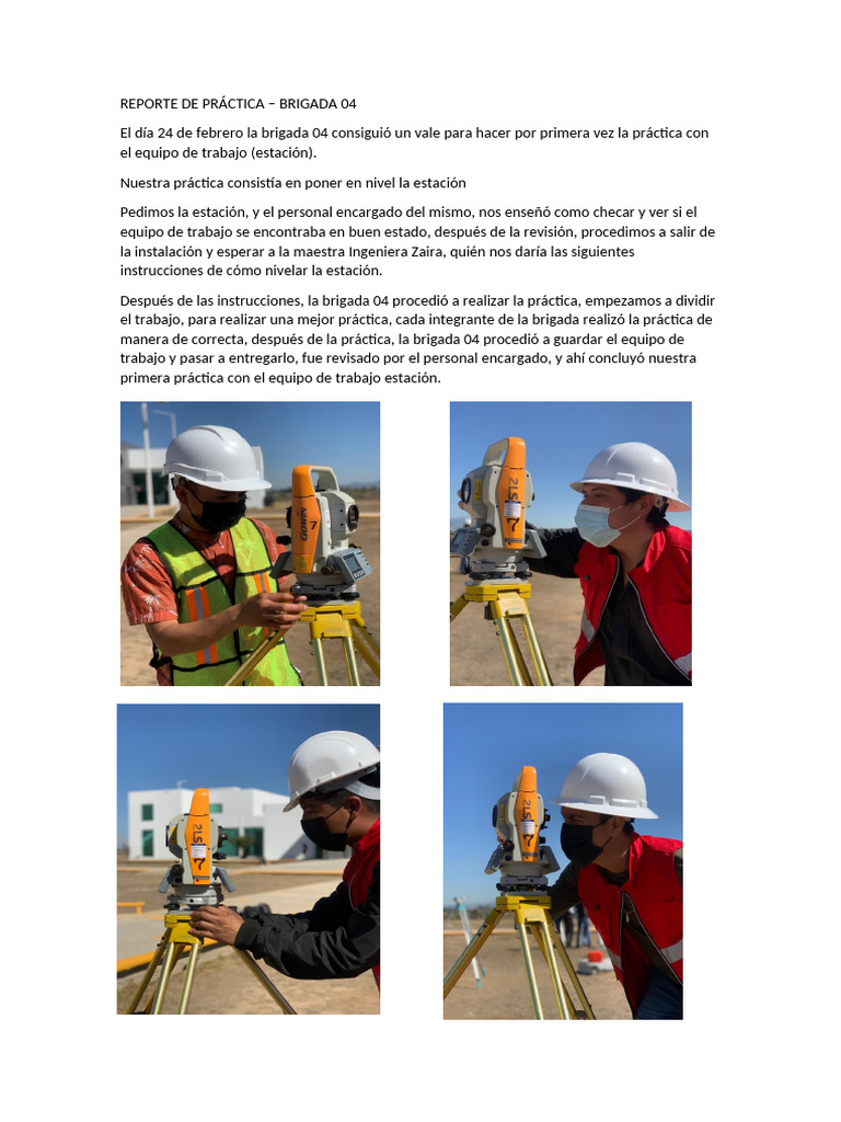 Reporte 1 Brigada 4 | PDF