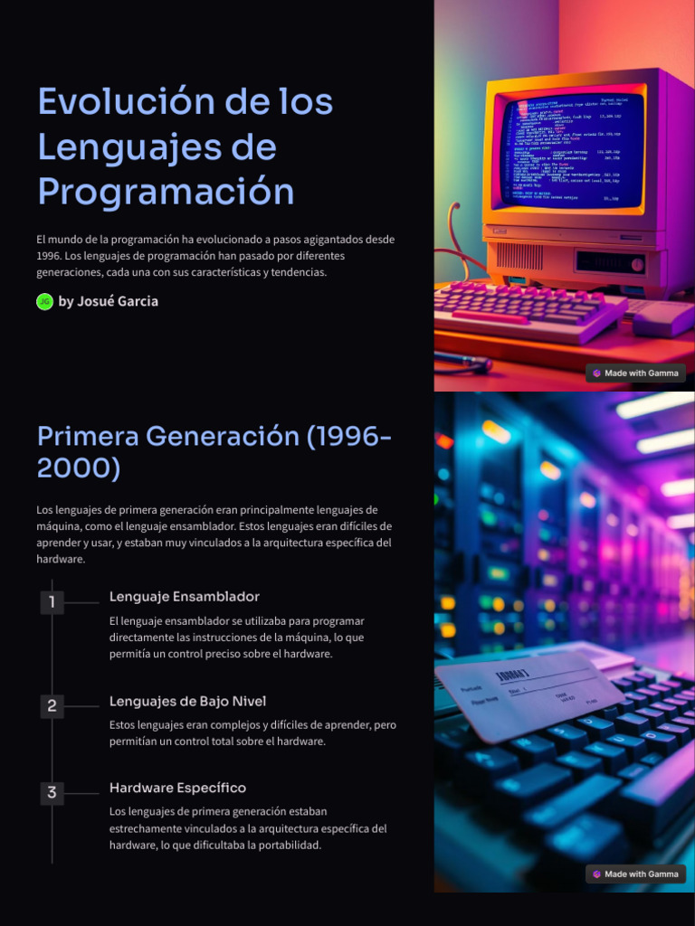 Evolucion de Los Lenguajes de Programacion | PDF