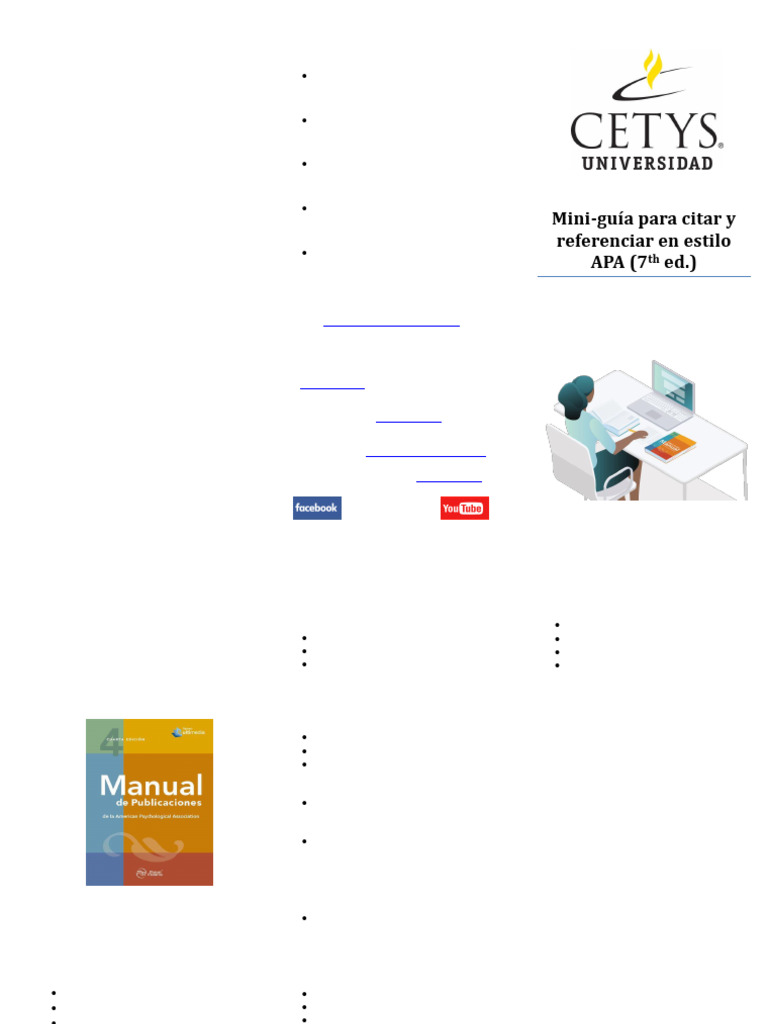 Mini-Guía para Citar y Referenciar en Estilo APA7 | PDF