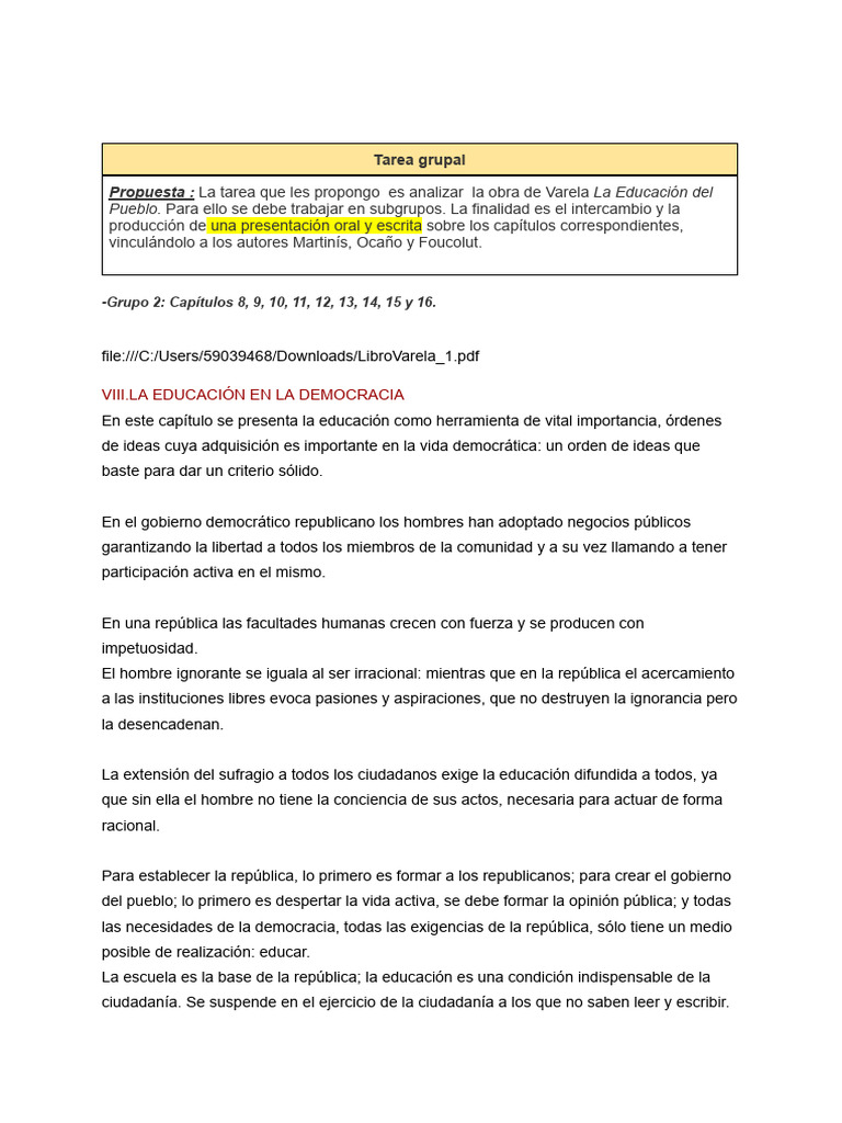 Tarea Grupal | PDF