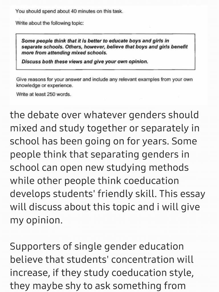 Co Education | PDF