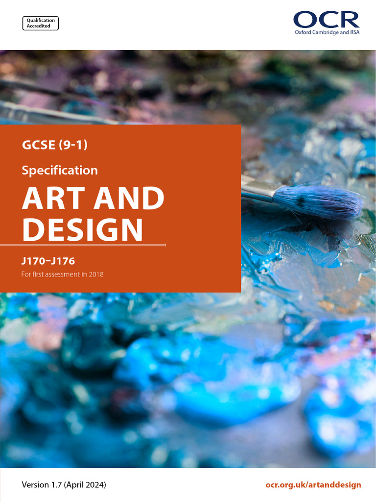 Art and Design: GCSE (9-1) | PDF