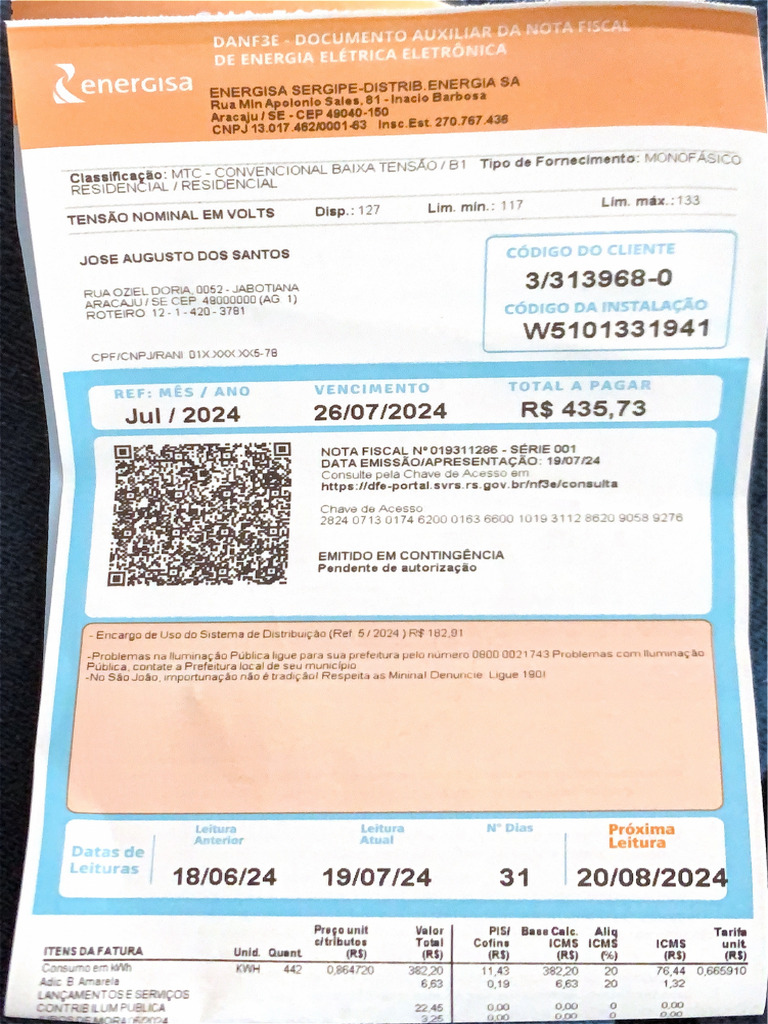 Comprovante de residência | PDF