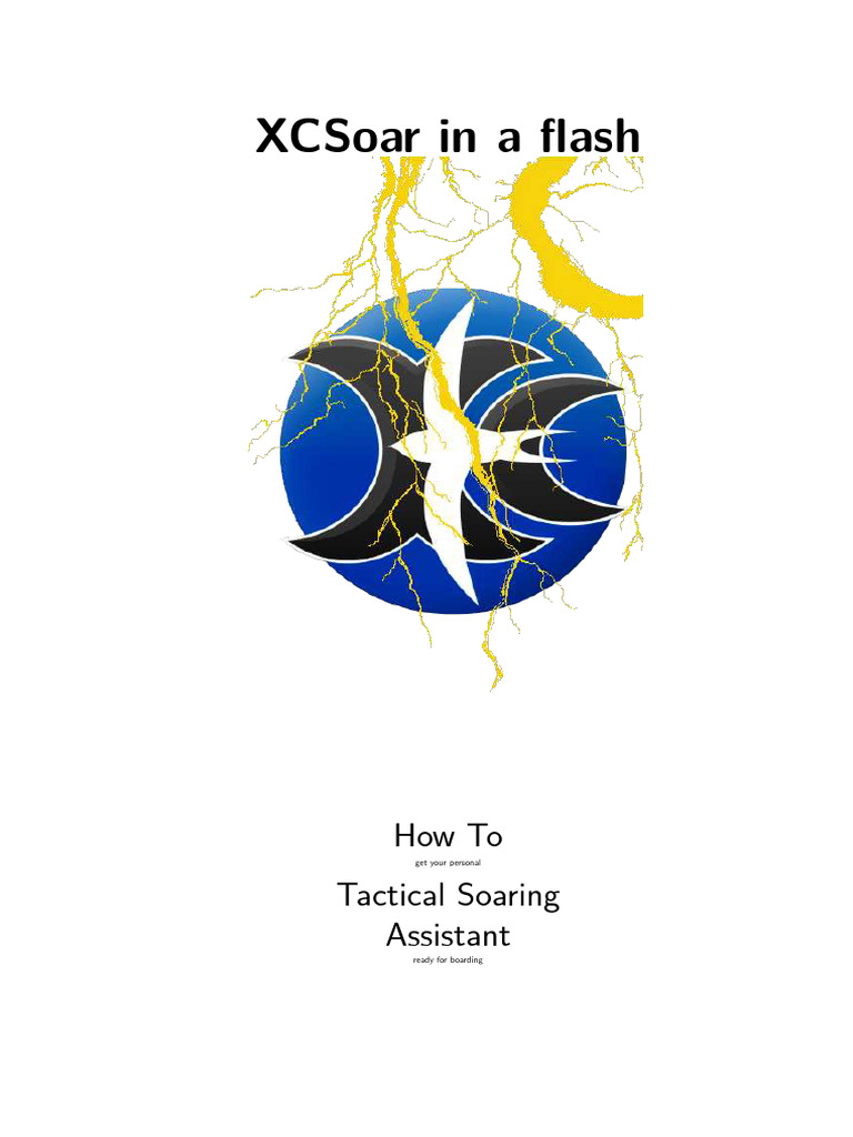 XCSoar in A Flash | PDF