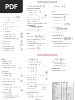 CIE IGCSE Physics Formula Sheet | PDF | Inductor | Transformer