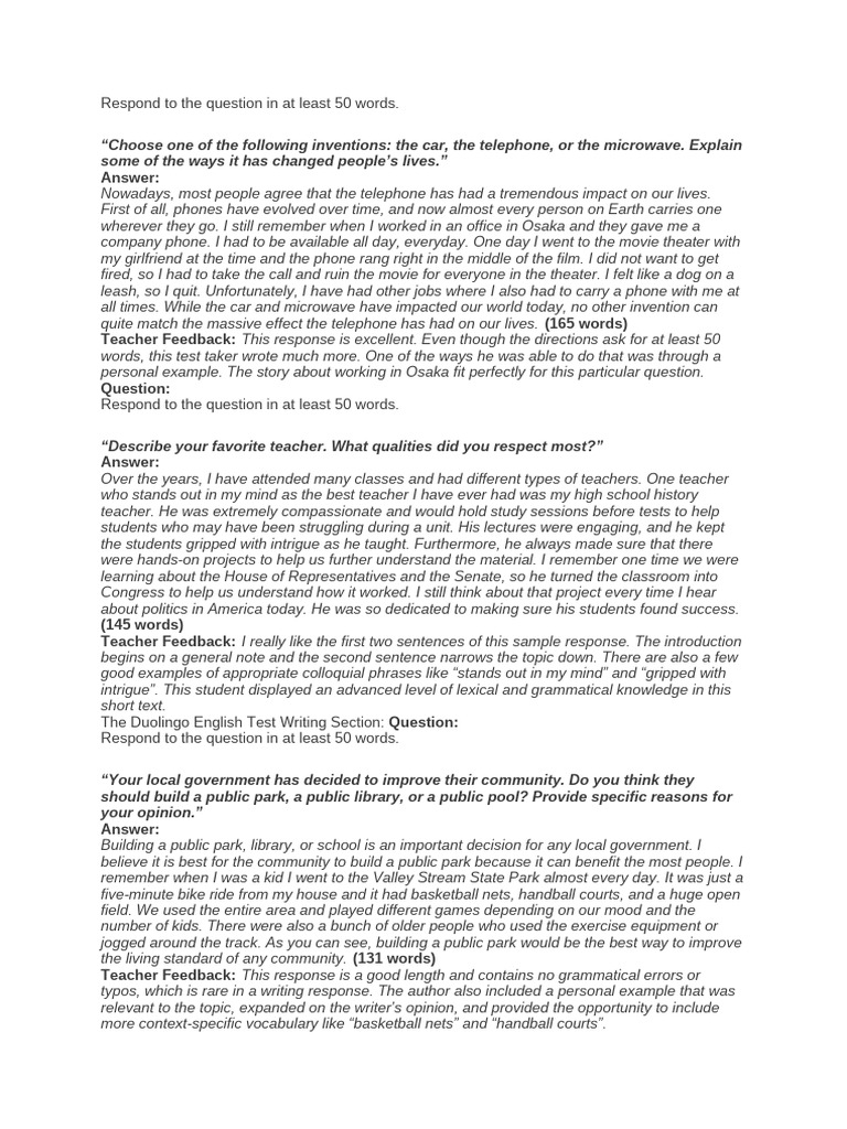 DET Read and Write KEY | PDF