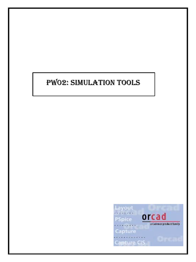 Simulation Tools pw02 | PDF