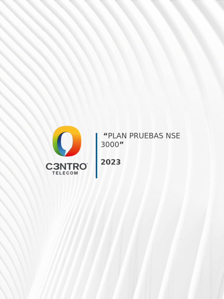 Plan de Pruebas NSE-3000 | PDF | Informática | Arquitectura de internet