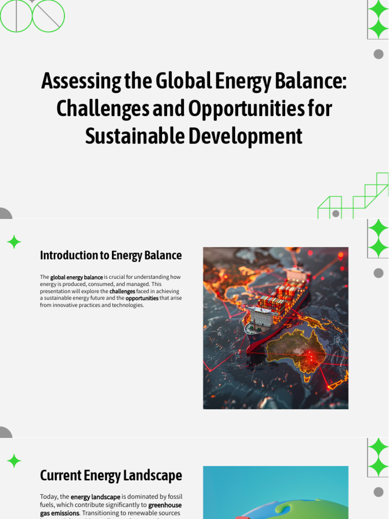 Slidesgo Assessing the Global Energy Balance Challenges and ...