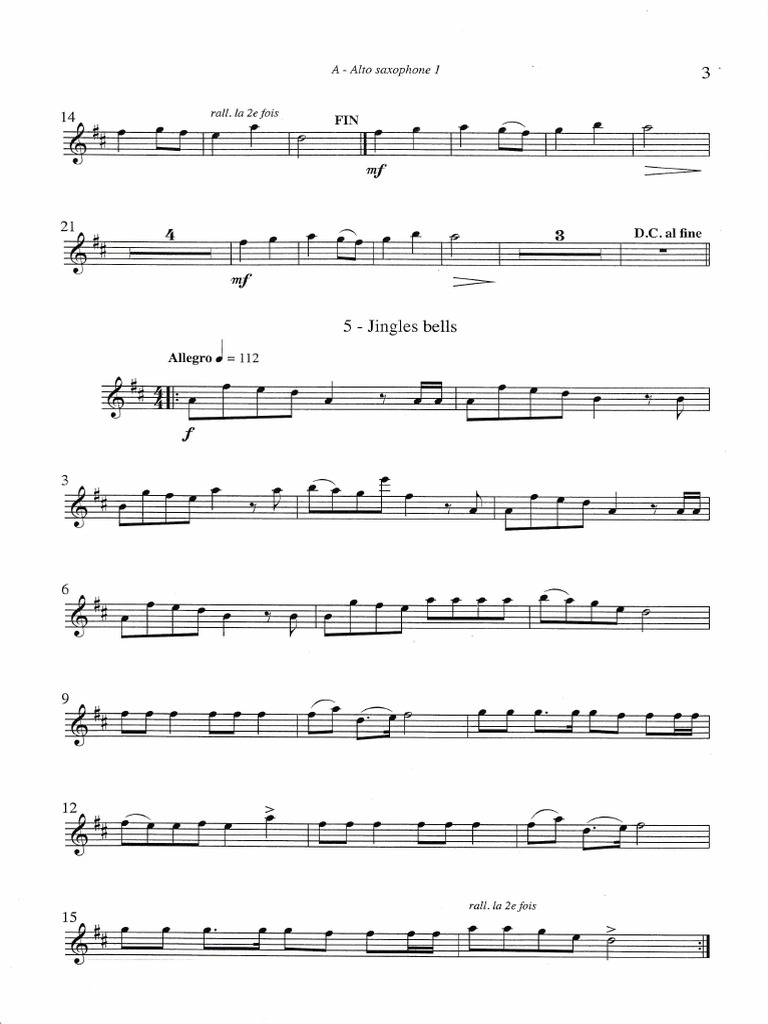 A Alto Sax1 P3 | PDF