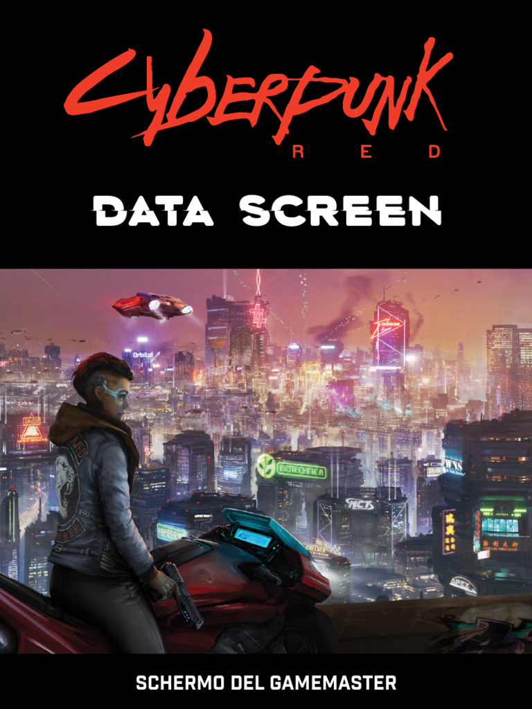 Cyberpunk Red Datascreen Lp1mkj 616850059127a e | PDF