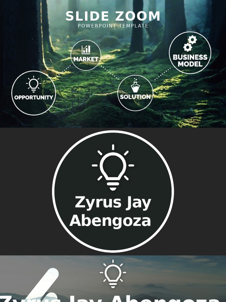 Slide Zoom Template by One Skill | PDF