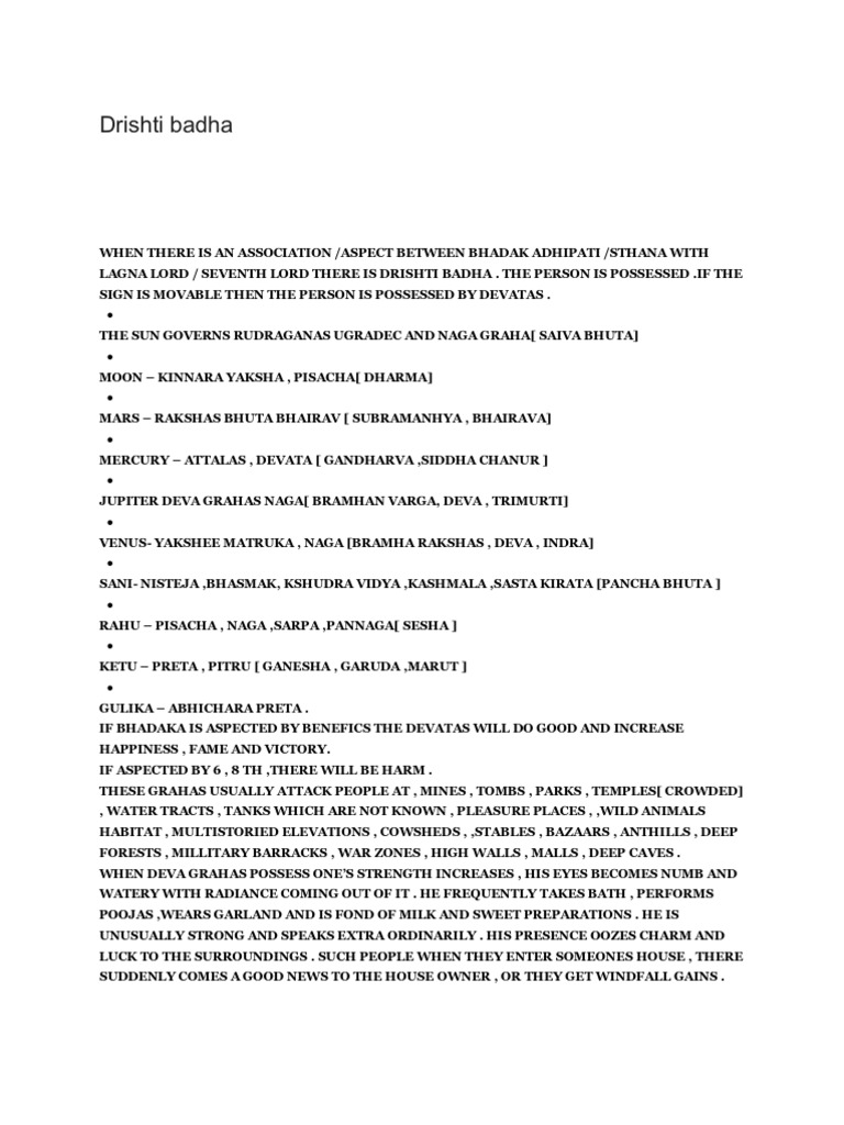 Drishti Badha | PDF | Hindu Mythology | Mahabharata