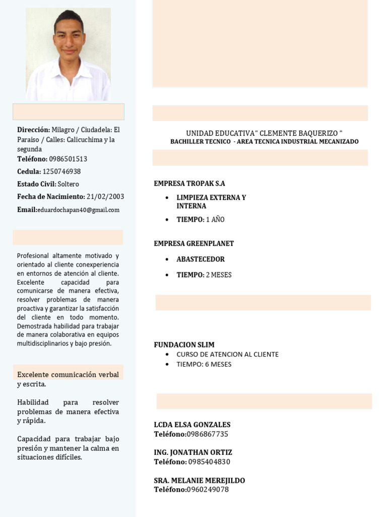 CV Eduardo Reyes | PDF